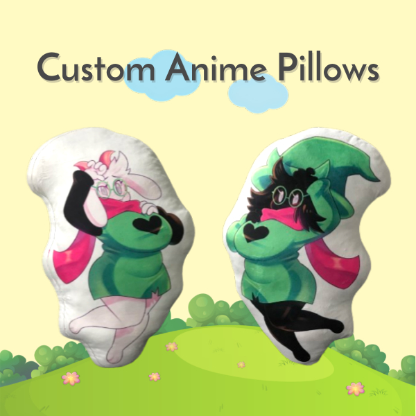 Wholesale Custom Design Anime Character Shaped Throw Pillow Cushion ...
